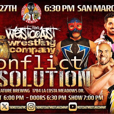 The Westcoast Wrestling Company Presents Conflict Resolution, Creative ...