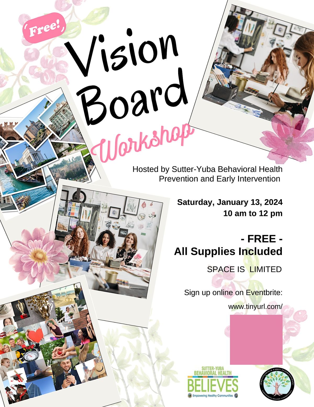Vision Board Workshop, Sutter County Library, Yuba City, 13 January 2024 | AllEvents