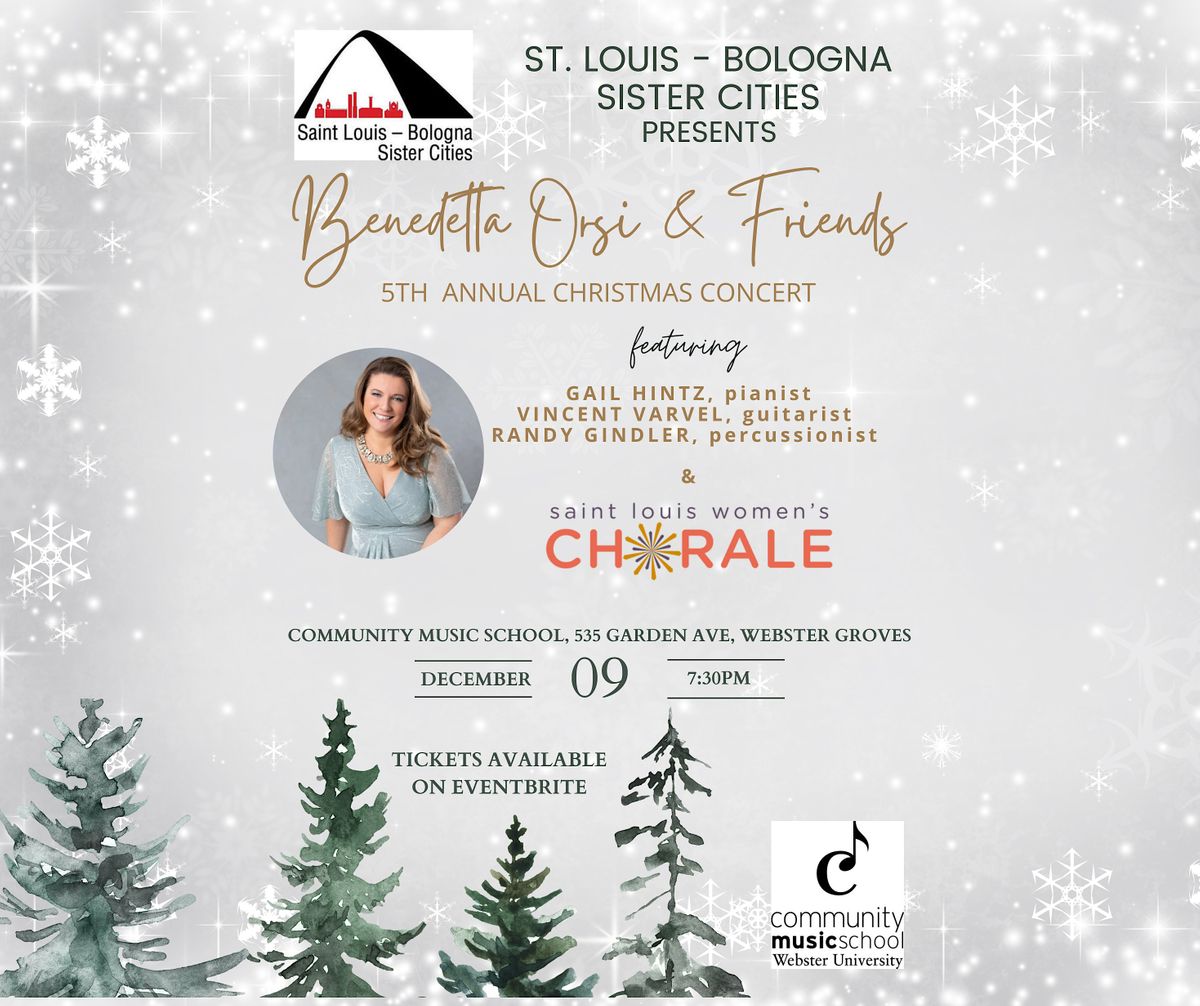Benedetta Orsi & Friends - 5th Annual Christmas Concert, Community Music School of Webster ...