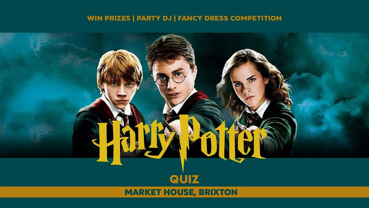 The Ultimate Harry Potter Quiz, Market House, London, 13 September 2024 ...