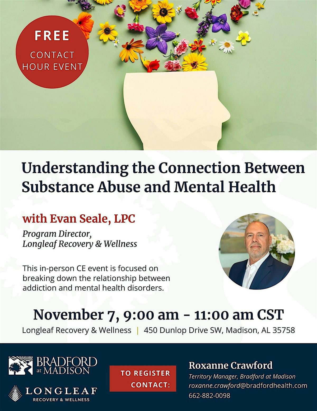 Free CE Event! Understanding the Connection Between Substance Abuse and ...