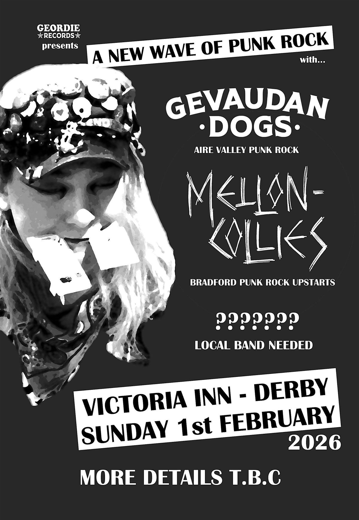 Gevaudan Dogs + Mellon-Collies + T.B.C @ Victoria Inn, Derby, The ...