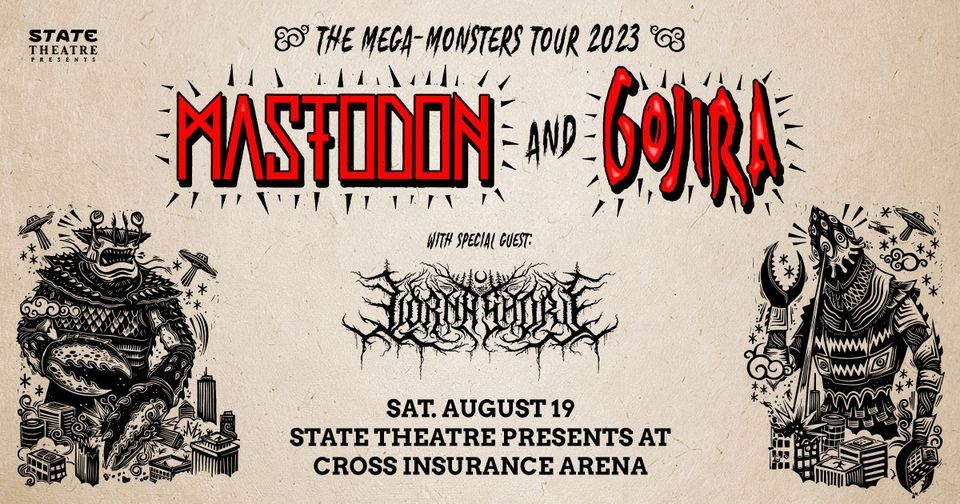 The Mega-Monsters Tour: Mastodon & Gojira w/ special guest Lorna Shore ...