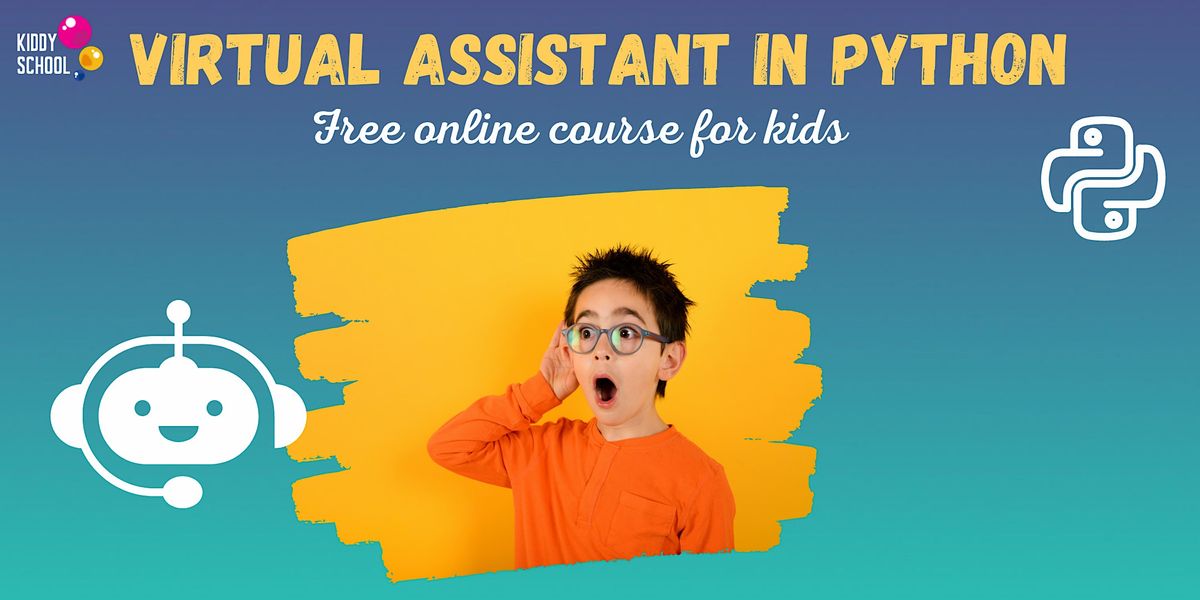 Make a Virtual Assistant in Python - free self-paced course for kids 9 ...