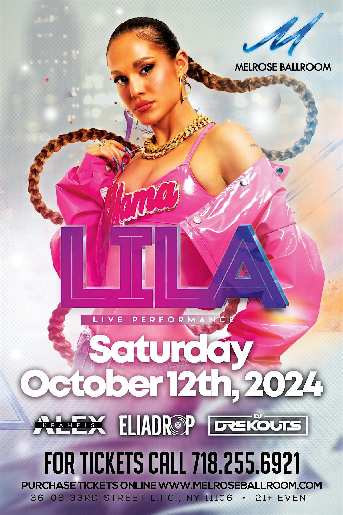 Greek Night with Performance By LILA, Melrose Ballroom, Astoria, 12 ...