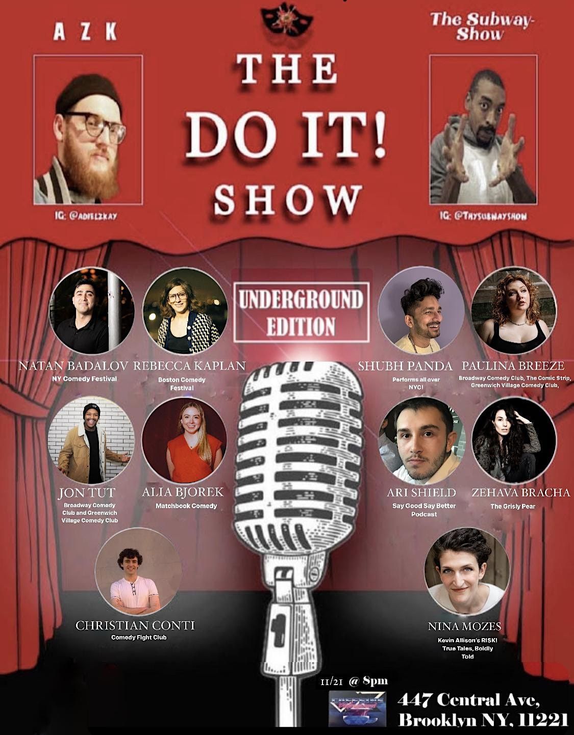 The DO IT! Show, 447 Central Avenue, Brooklyn, NY, USA, 21 November ...