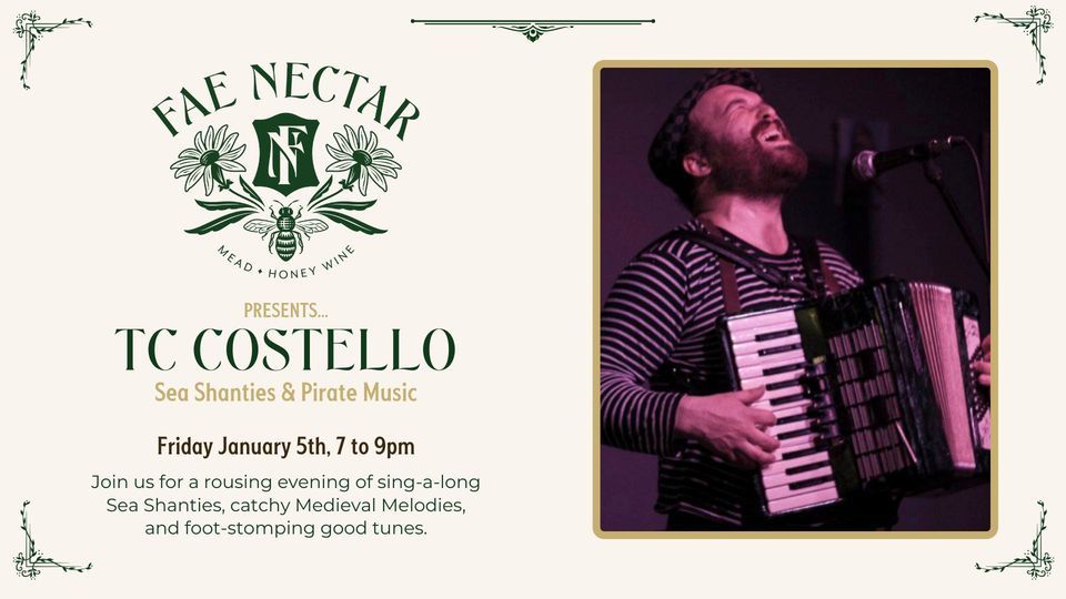 Pirate Music Fridays - Sea Shanties & Medieval Melodies, Fae Nectar ...