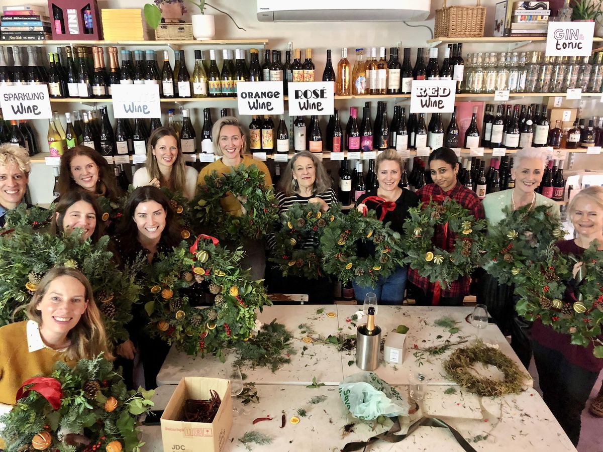 Christmas door wreath workshop - Pulp, pulp., London, 7 December 2023 ...