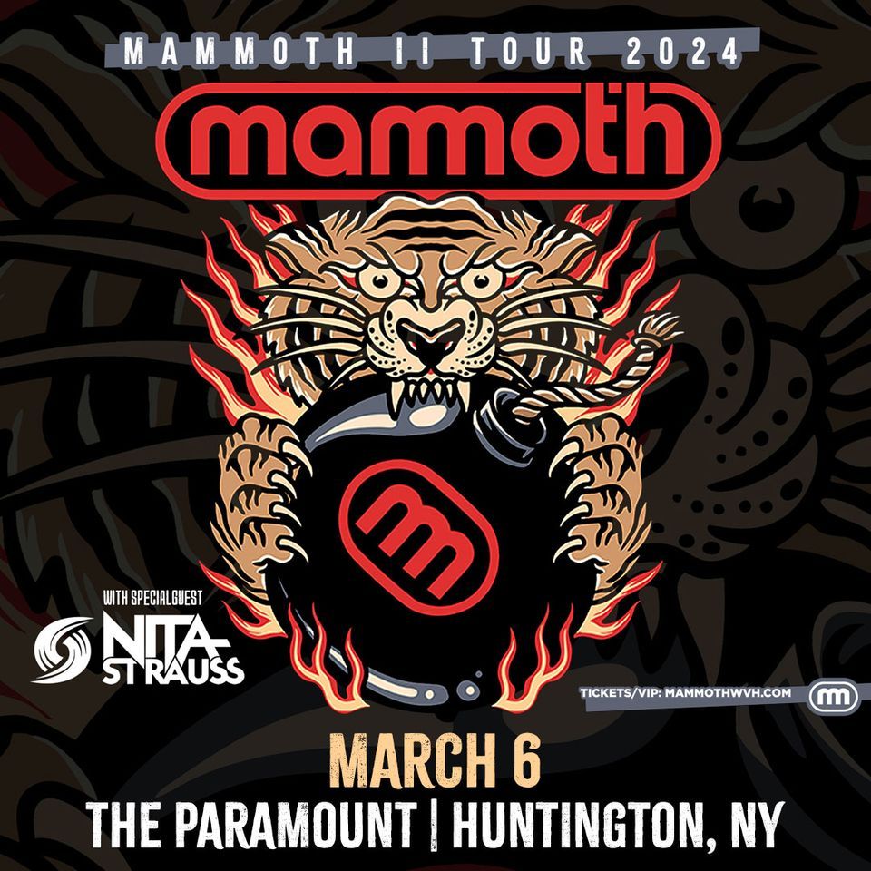 Mammoth WVH “The Mammoth II Tour” with Special Guest: Nita Strauss, The ...