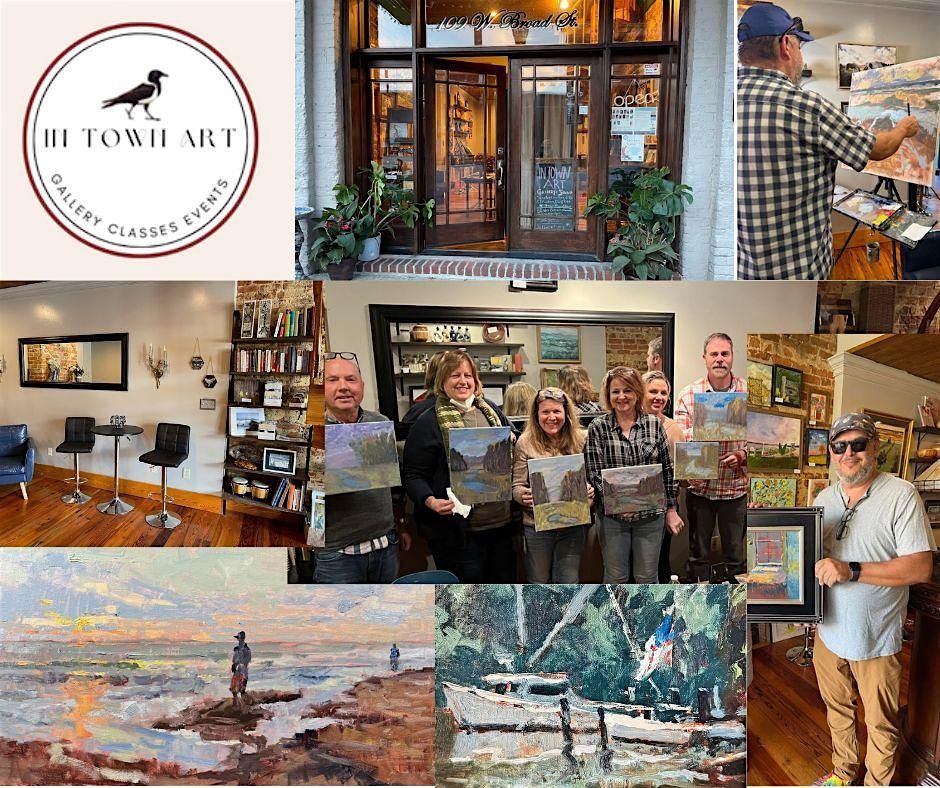 Impressionist Oil Painting with Thomas Bradshaw - In Town Art ...