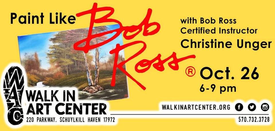 Paint like Bob Ross at The Schuylkill Haven Walk-in Art Center, Walk In ...