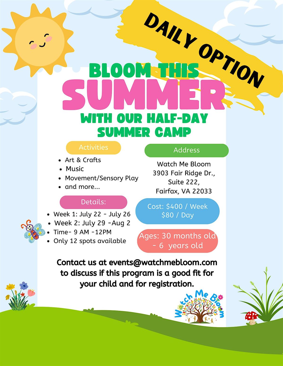 Half-Day Summer Camp led by Speech-Language Pathologists and OTs ($80 ...