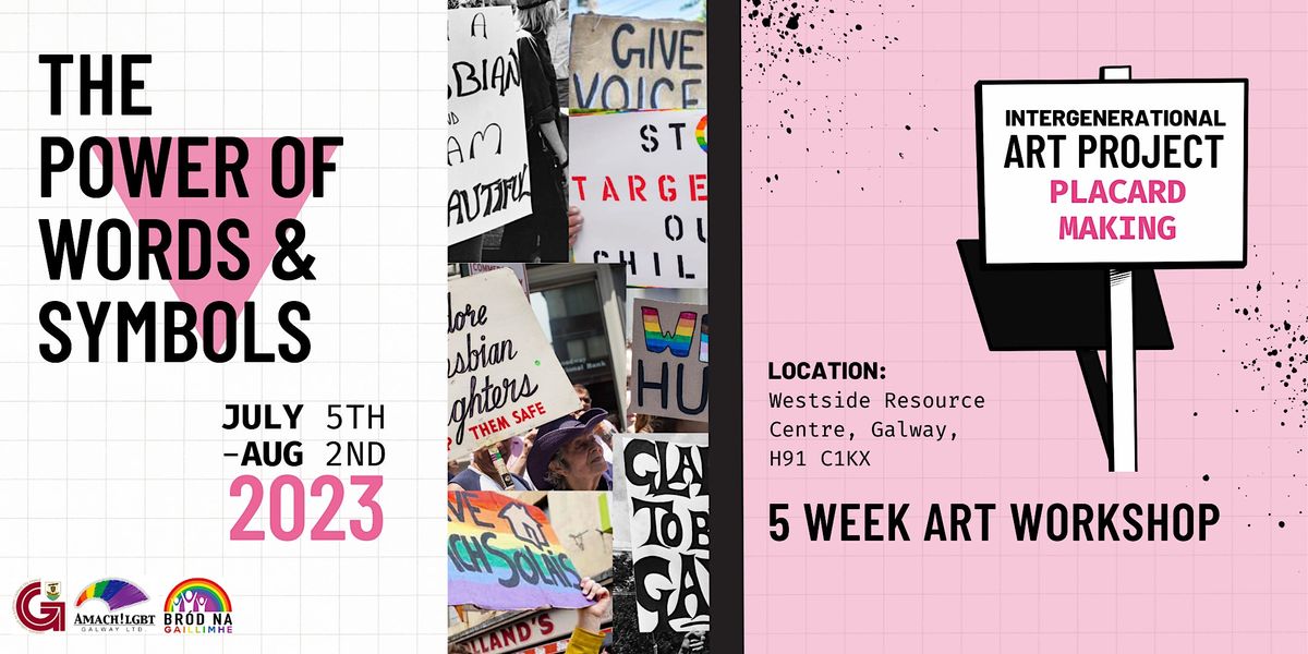 The Power of Words & Symbols - Art Workshops, Westside Resource Centre ...