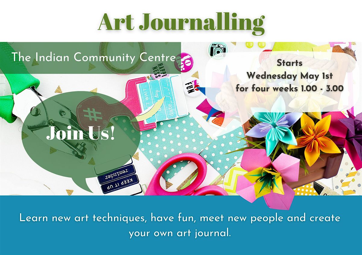 Art Journalling (The Indian Community Centre ), The Indian Community ...