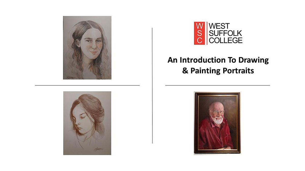 An Introduction To Drawing & Painting Portraits, West Suffolk College ...