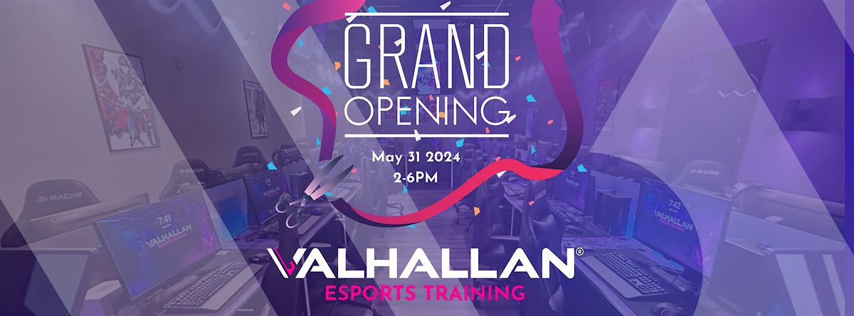 Valhallan Esports Training Grand Opening and Ribbon Cutting, Valhallan ...