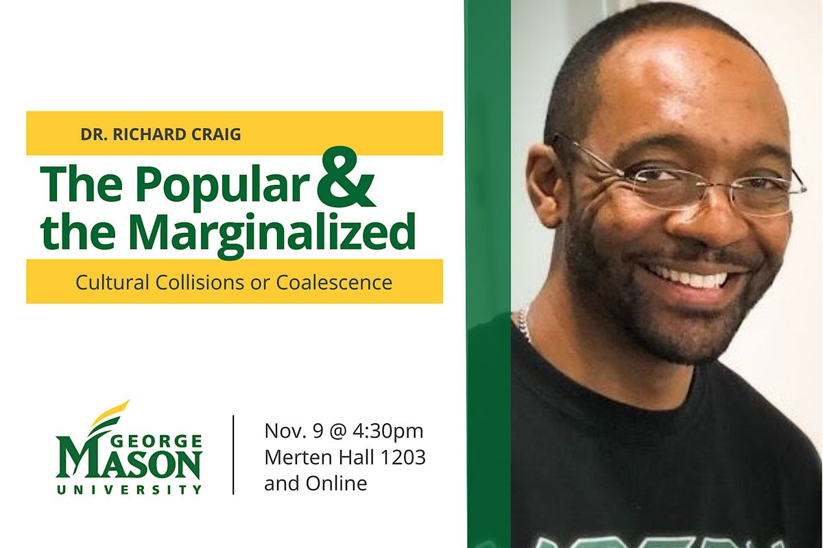 Richard Craig: The Popular and the Marginalized, November 9 2023 ...
