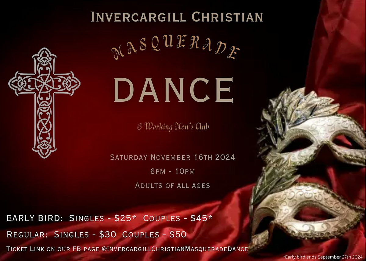 Invercargill Christian Masquerade Dance, Invercargill Workingmens Club ...