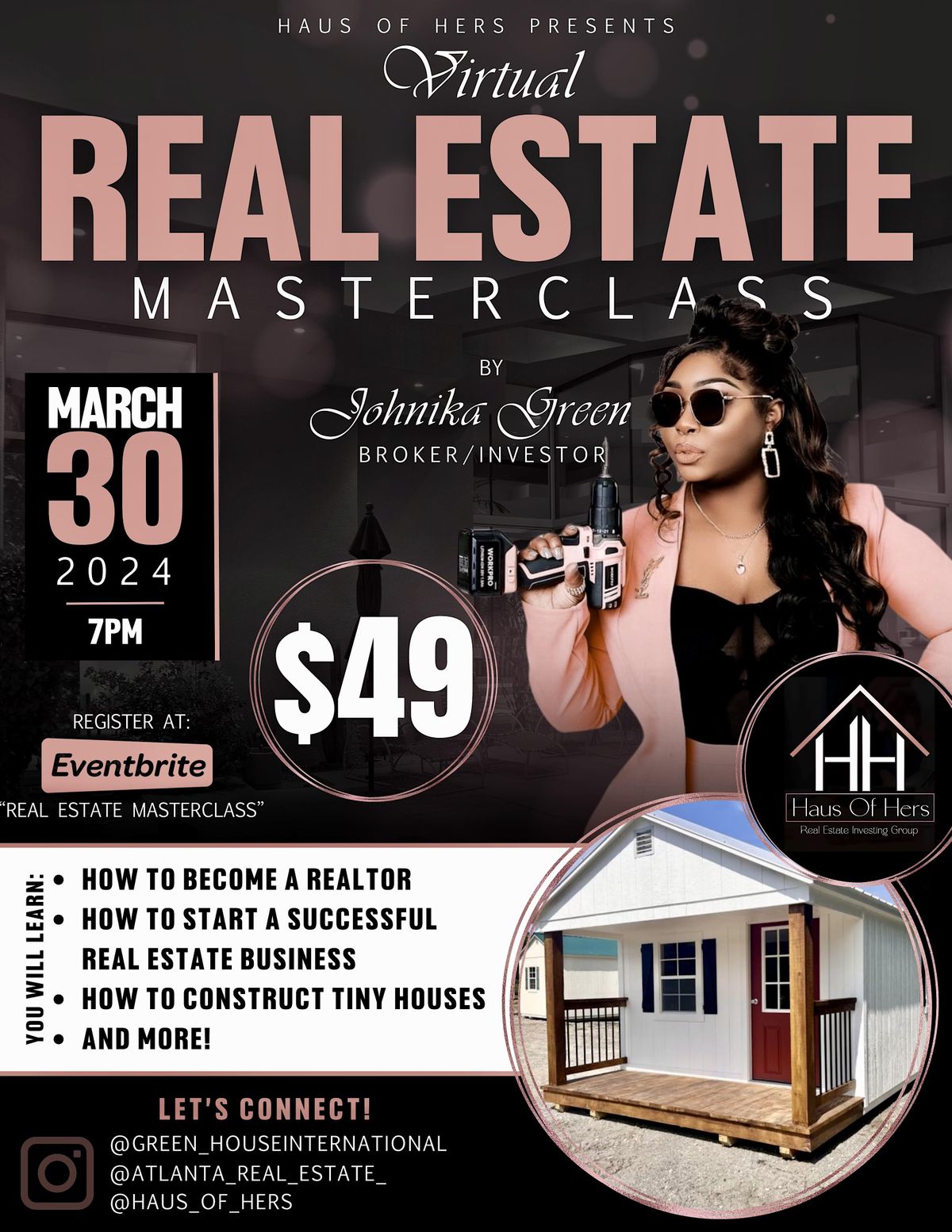 Real Estate Master Class, March 30 2024 | Online Event | AllEvents.in