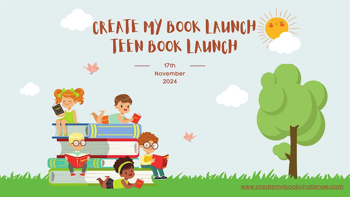 Create My Book Challenge : Teen book launch 2024 - Woodcroft Library ...