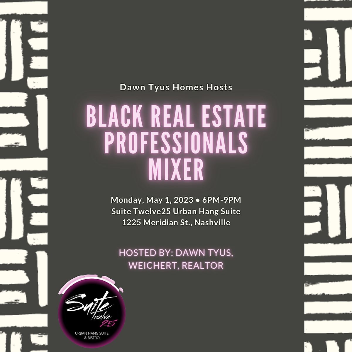Black Real Estate Mix And Mingle, Suite Twelve25, Nashville, 1 May 2023 ...