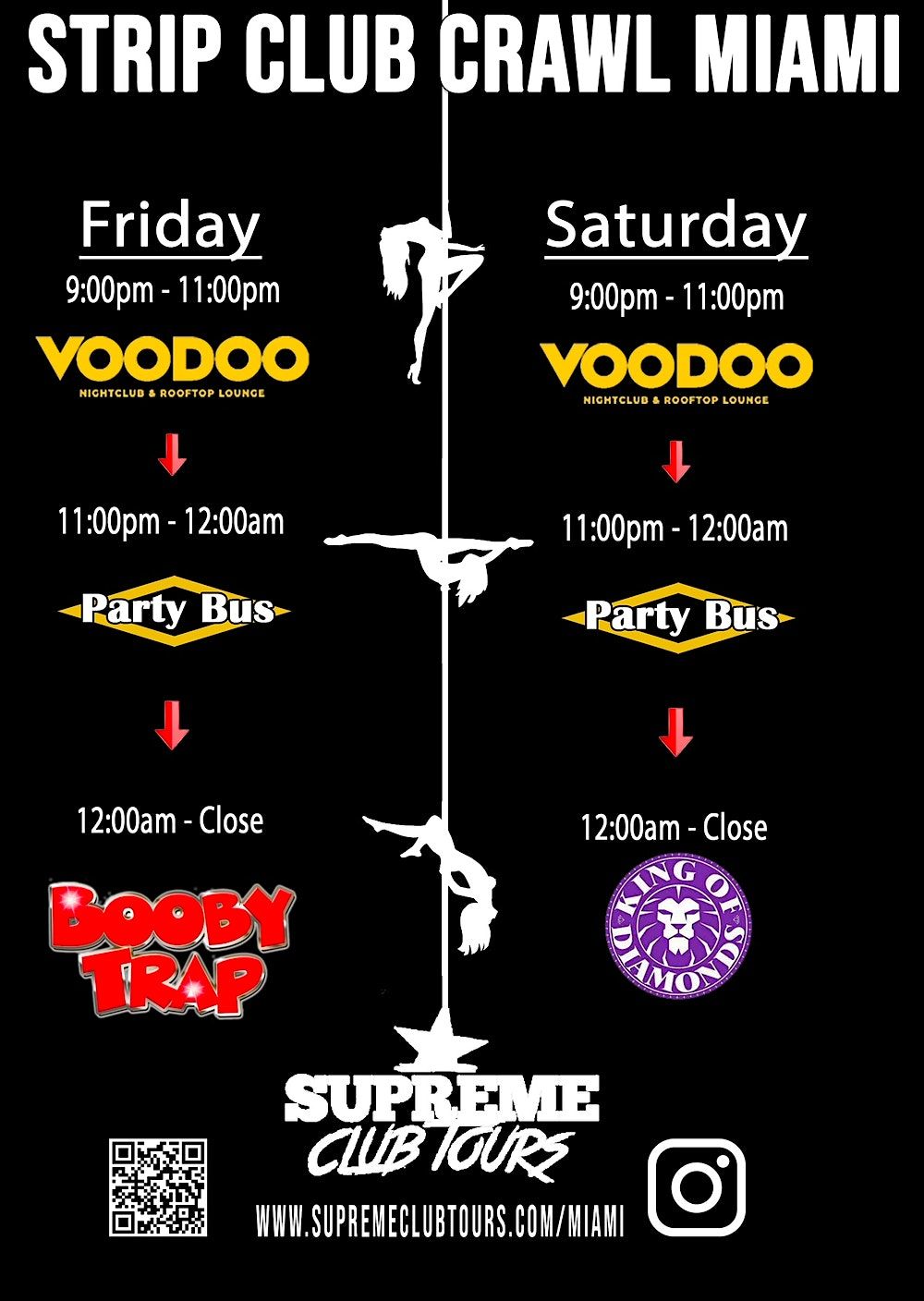 MIAMI: ULTIMATE "STRIP CLUB" CRAWL 2023 (Every Friday & Saturday ...