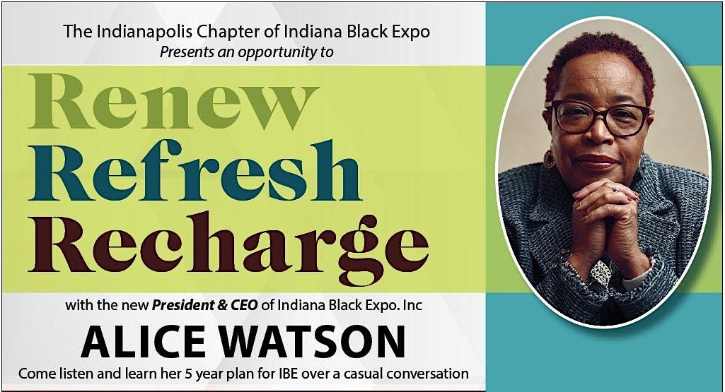 RENEW, REFRESH, RECHARGE: A casual conversation with Alice Watson, 601 ...