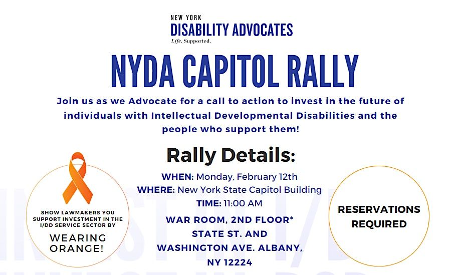 NYDA Capitol Rally, Institute For Basic Research (IBR), Staten Island ...