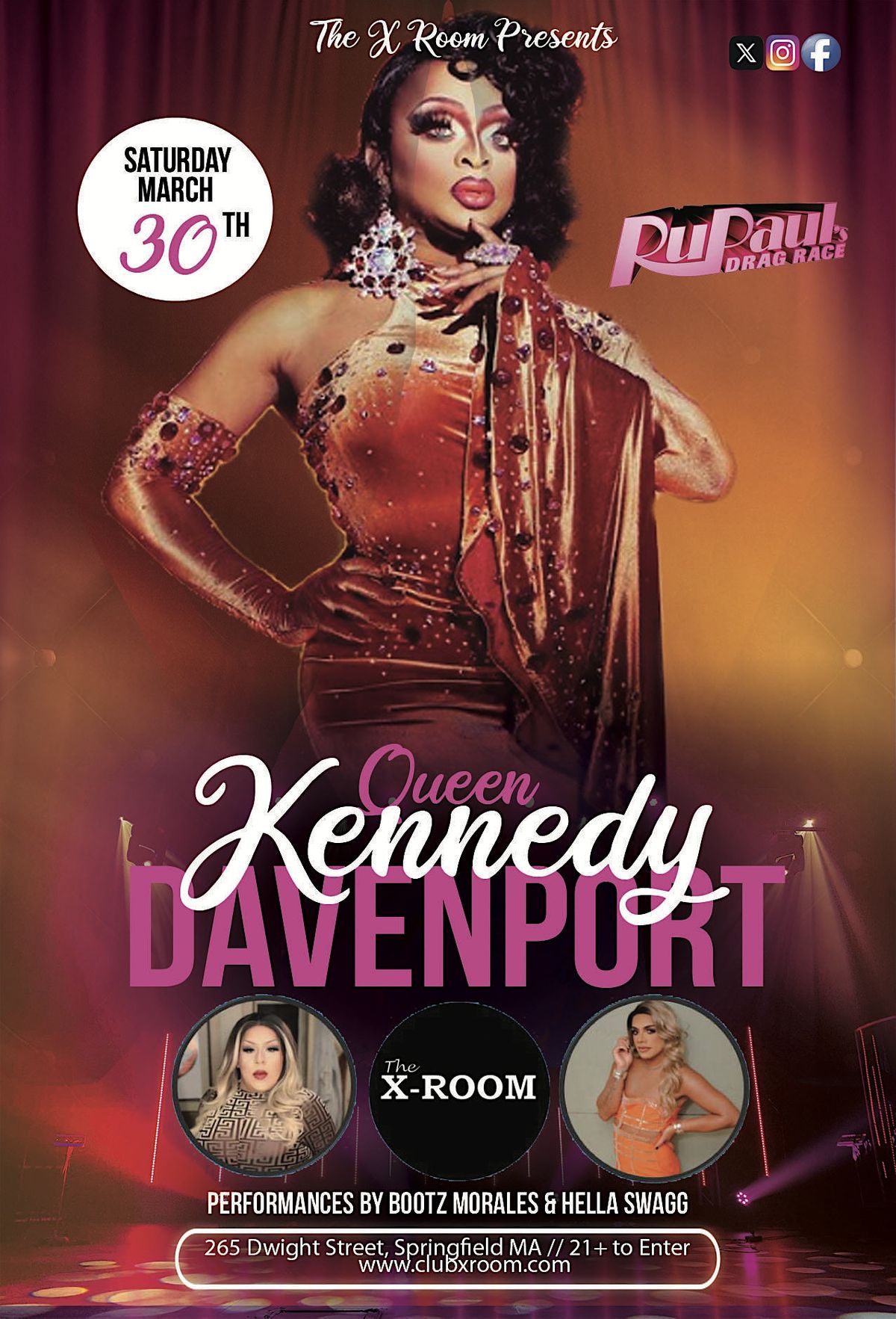 Kennedy Davenport at X-Room, The X-Room, Dwight Street, Springfield, MA ...