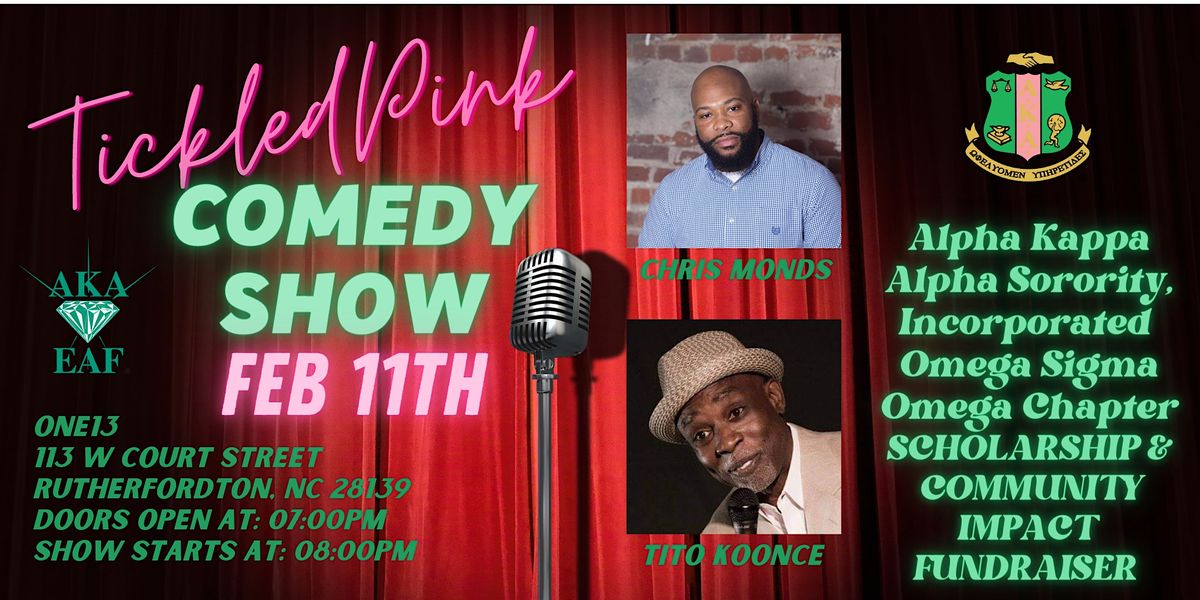 Tickled Pink Comedy Show, 113 W Court St, Rutherfordton, 11 February ...
