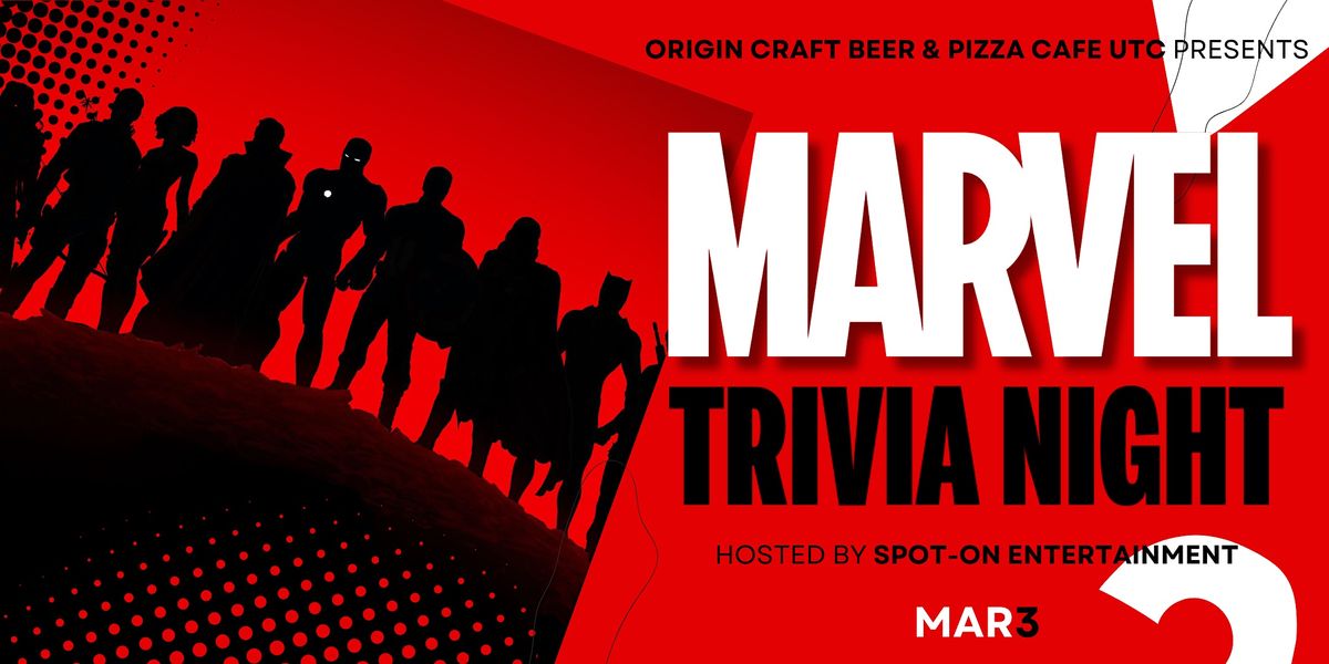 Marvel! Trivia Night hosted by Spot-On Entertainment, 8193 Tourist ...
