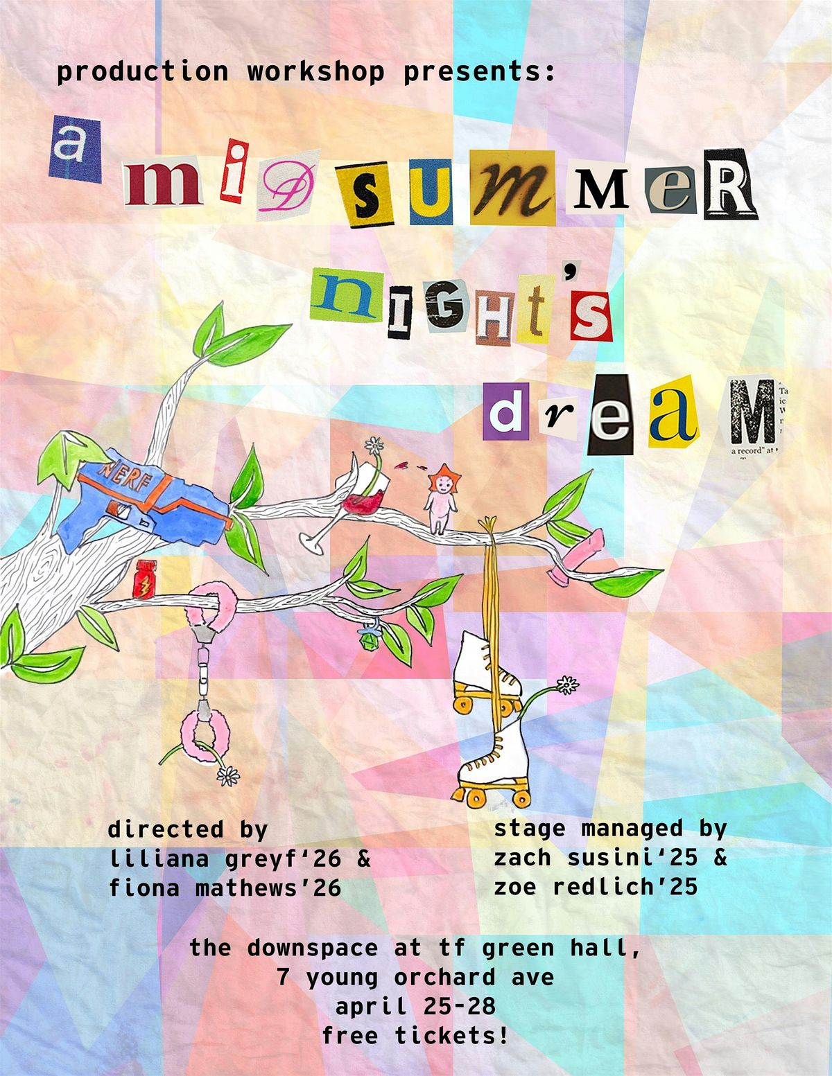 PW Presents: A Midsummer Nights Dream, Theodore Francis Green Hall ...