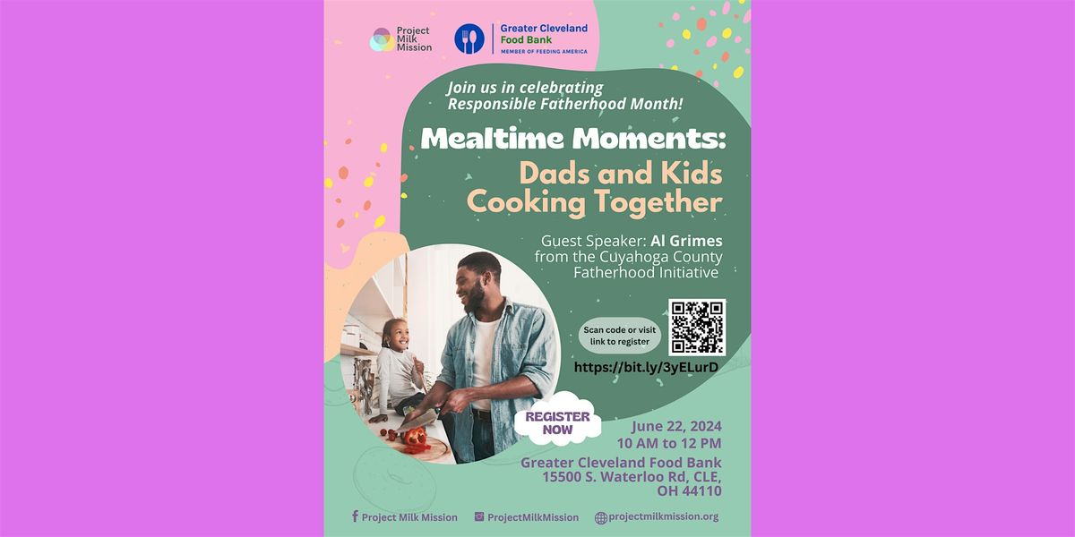 Project Milk Mission Mealtime Moments Dads and Kids Cooking Together ...