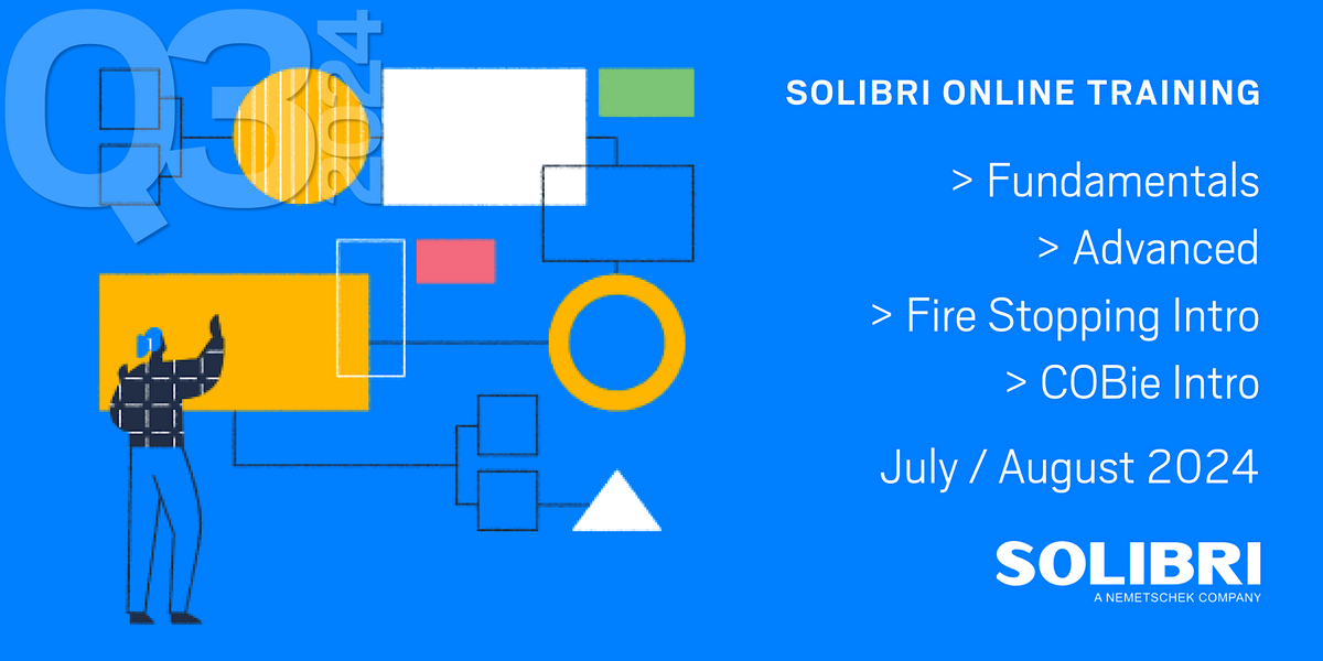 Solibri Office - COBie Introduction Training (24-Q3), August 21 2024 | Online Event | AllEvents