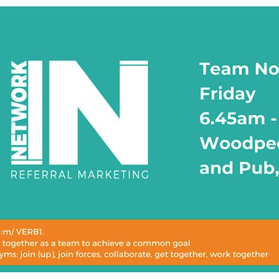 NetworkIN Team Northwich Breakfast Fortnightly Meeting, Woodpecker ...