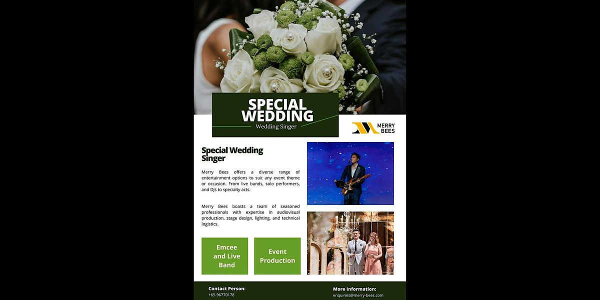 Singapore Wedding Singer, 60, Kaki Bukit Place, #10-16 (Suite 12 ...
