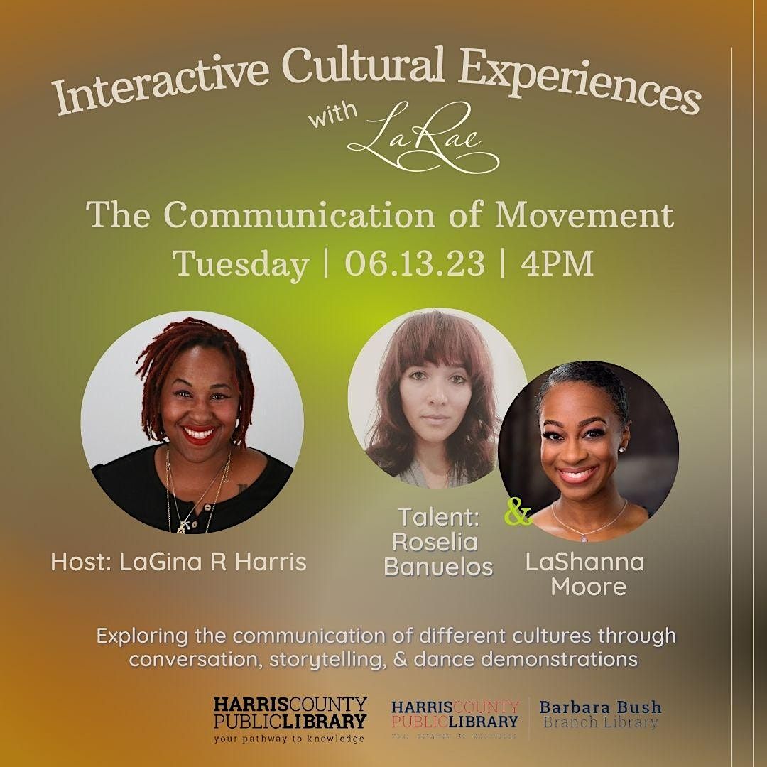 Interactive Cultural Experiences: The Communication of Movement ...