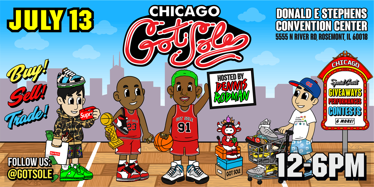 Chicago Got Sole (Hosted by Dennis Rodman), Donald E. Stephens ...