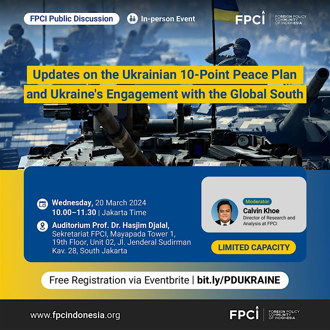 Updates on the Ukrainian 10-Point Peace Plan, Sekretariat FPCI (Foreign ...