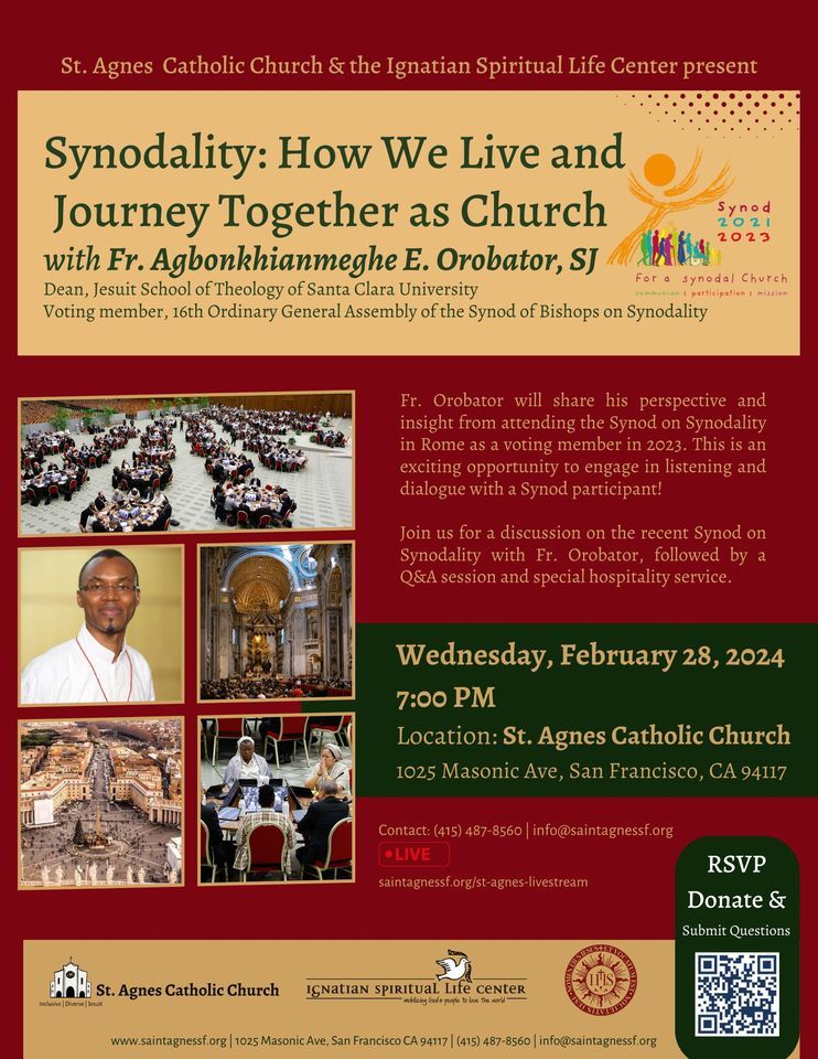 Synodality: How We Live and Journey Together as Church, with Fr ...