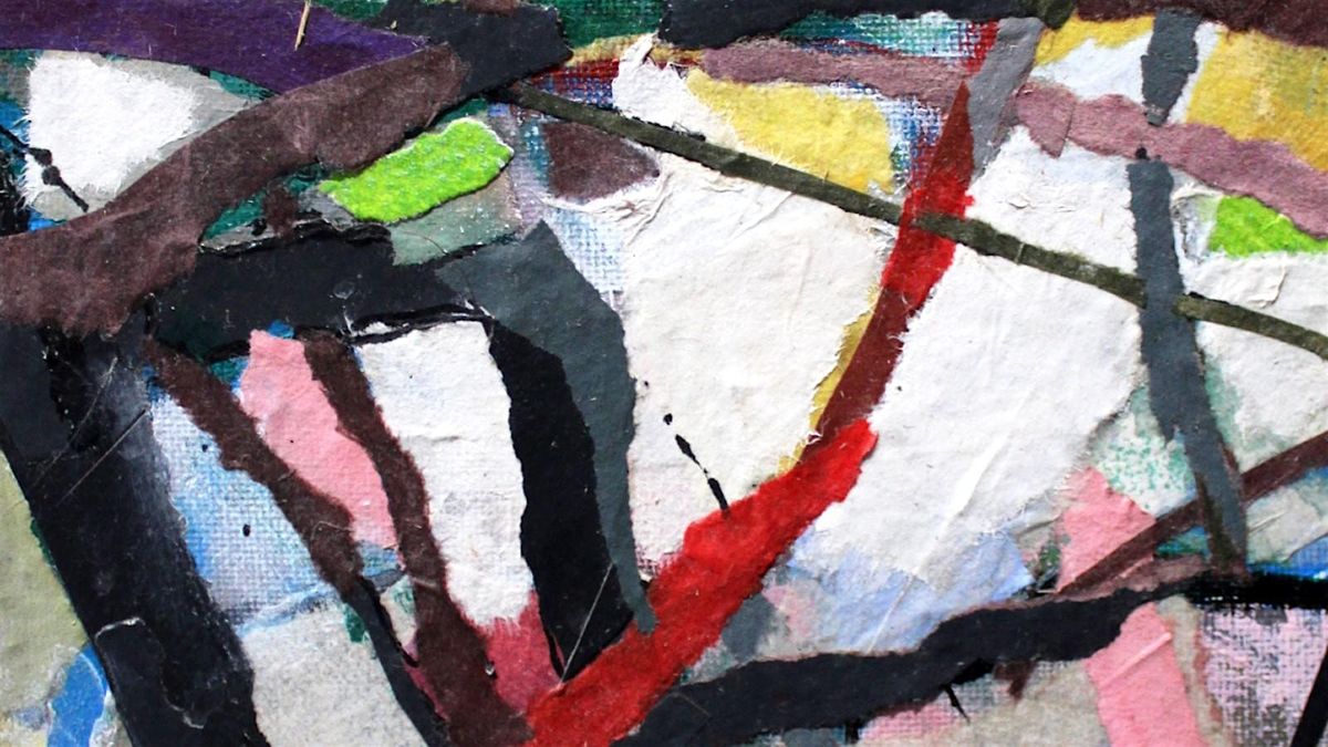 Workshop: Collage techniques with Geoffrey Odgers, Basil Sellers ...