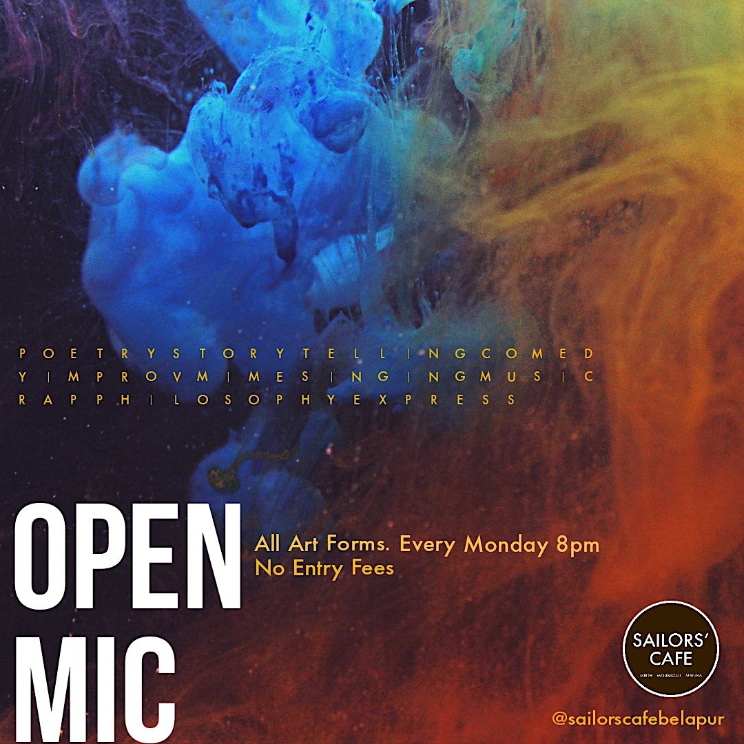 Sailors Cafe OpenMic Mondays, Sailors' Cafe, Navi Mumbai, 27 December ...