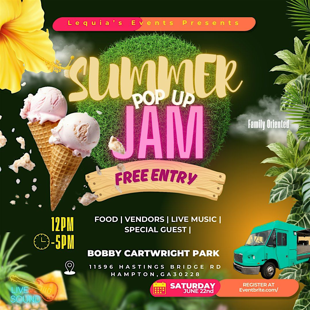 SUMMER POP UP JAM, Bobby Cartwright Park, Hampton, 22 June 2024 | AllEvents