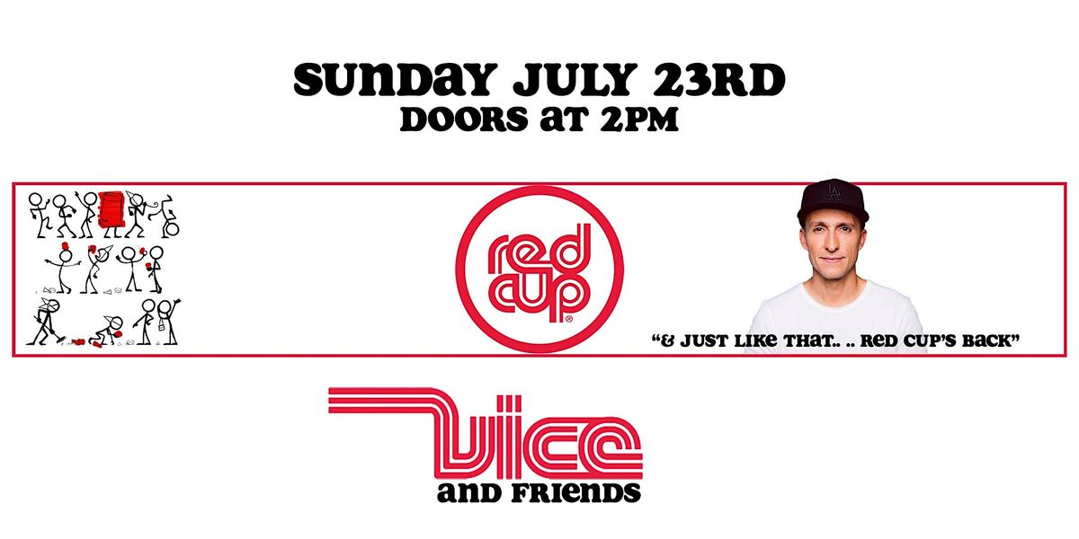 The Return of RED CUP Sunday with Legendary Dj Vice & friends, Pershing ...