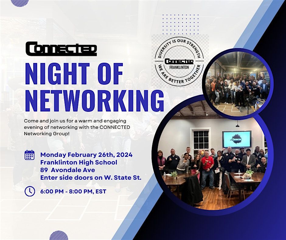 Night of Networking, Franklinton High School, Columbus, 26 February to ...