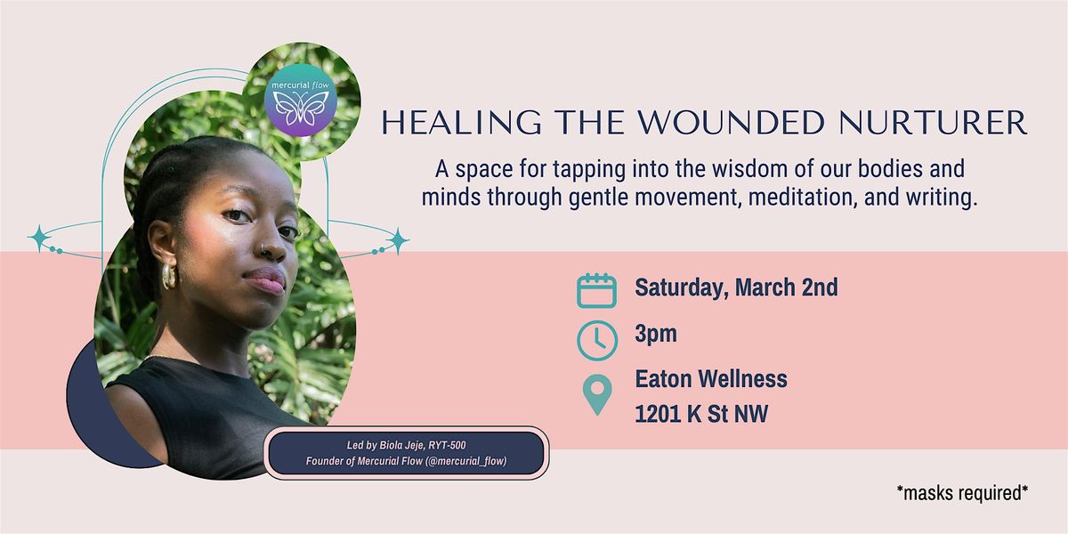 The Power of Pen and Pose: Healing The Wounded Nurturer, Eaton DC ...