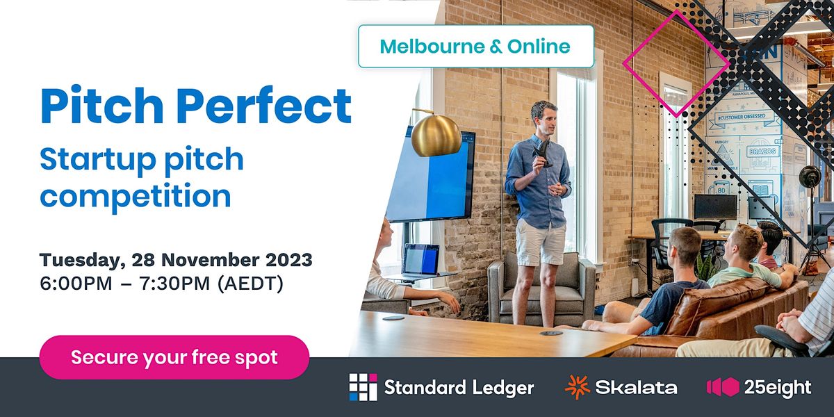 Pitch Perfect: Community Competition [Online], November 28 2023 ...