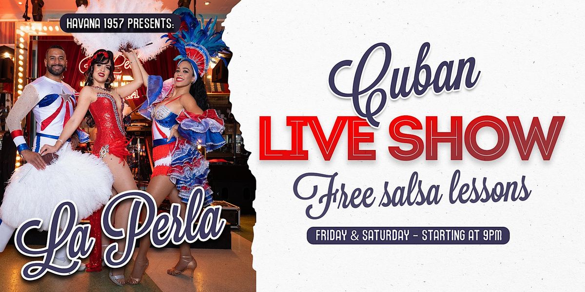 Cuban Live Show at Havana 1957 Breakwater, Havana 1957 Cuban Cuisine ...
