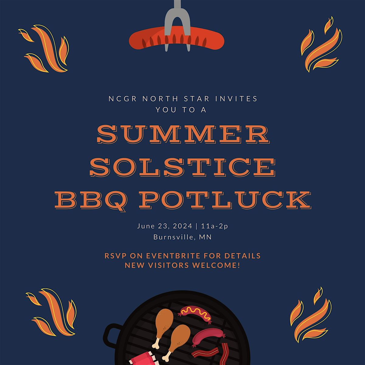 Summer Solstice BBQ Potluck, 23 June 2024 | AllEvents