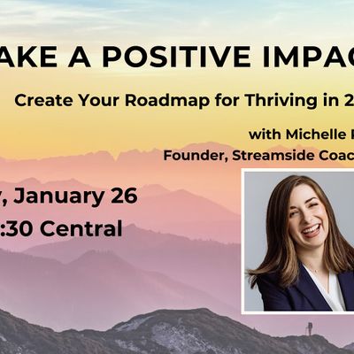 Make a Positive Impact, January 26 2024 | Online Event | AllEvents.in